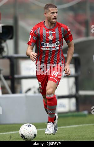 Luca Zini in action during Italian Championship Rugby Top 12 match ...