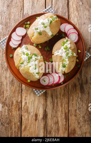 Cottage cheese curd with green onion Stock Photo - Alamy