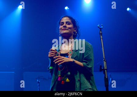 IRuna (Irene Montesi), opens the concert by Marghetita Vicario Stock ...