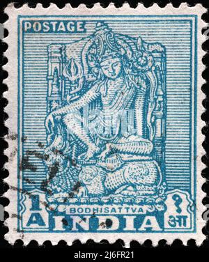 Old antique Indian stamp paper ; India ; Asia Stock Photo - Alamy