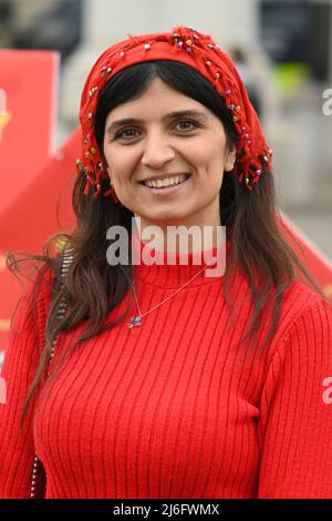 London, UK. 01st May, 2022. Annie Rossiter (21 London City Lionesses ...