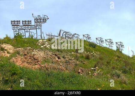 Tel lachish. Ancient site in Israel Stock Photo - Alamy