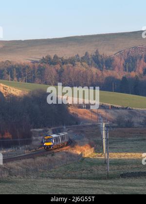 Scotrail Class 170 DMU train at the newly reopened Leven Railway ...