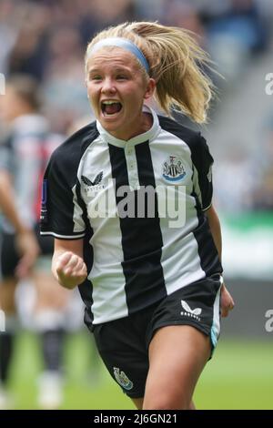 Beth Guy of Newcastle United during the Womens National League game ...
