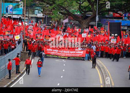 May 1, 2022, Colombo, Westren, Sri Lanka: World Labor Day was ...