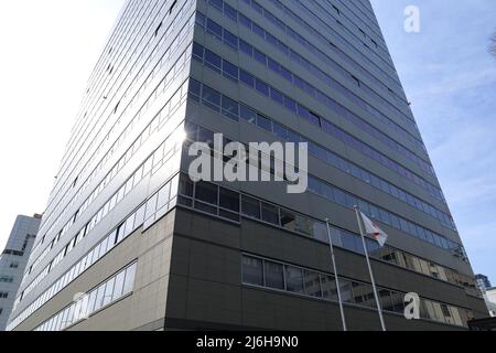 A general view of Osaka Joint Government Building No. 1 in Osaka, Japan ...