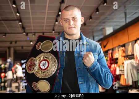 2022-04-26. Eimantas Stanionis - Lithuanian boxer Stock Photo - Alamy