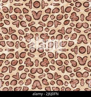 Cute safari leopard print wild animal pattern for babies room decor ...