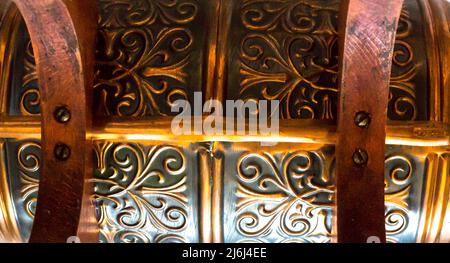 Ukrainian barrel for beer, USSR times Stock Photo - Alamy