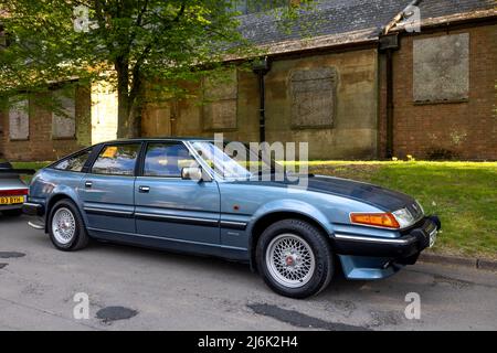 rover, sd1, vitesse, classic, 1980's, car, 4, four, door, saloon ...