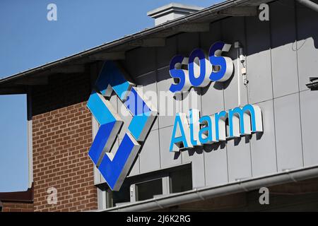 SOS Alarm in Norrköping, Sweden Stock Photo - Alamy