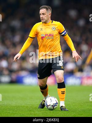 Newport County's Matt Dolan during the Carabao Cup third round match at ...