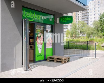"Zabka" chain convenience store Stock Photo - Alamy