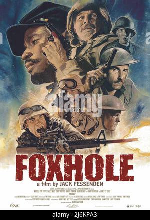 FOXHOLE, from left: Angus O'Brien, Motell Gyn Foster, Cody Kostro ...