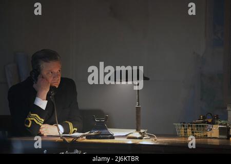 OPERATION MINCEMEAT, Colin Firth as Ewen Montagu, 2021. ph: Giles Keyte ...