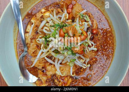 Fried Egg Tofu, Tahu Telor, Traditional Food of Indonesia, Jakarta ...