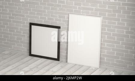 White square frames Stock Photo - Alamy