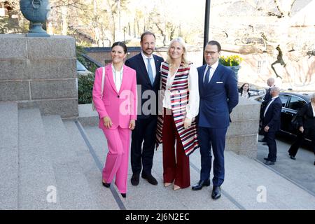 Crown Prince Haakon, Prince Daniel and Crown Princess Victoria visit ...