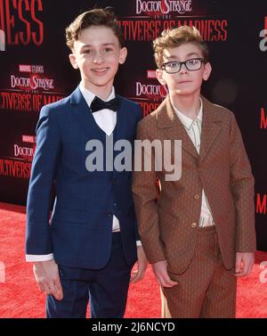 Julian Hilliard arrives at the Marvel Studios' DOCTOR STRANGE IN THE ...