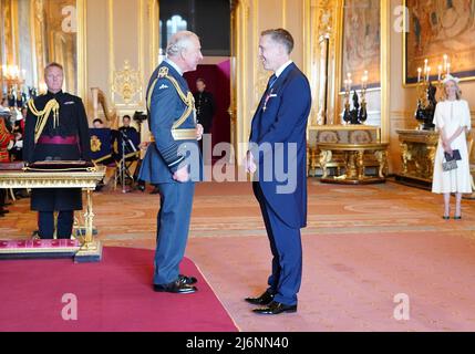 Stephen Parry with their MBE (Member of the Order of the British Empire ...