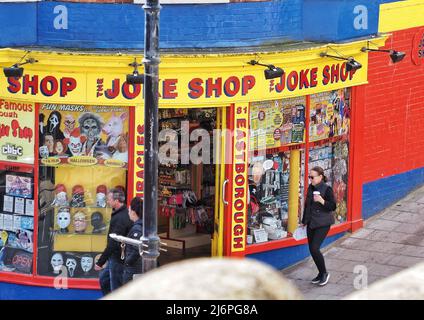 The Joke Shop, Scarborough, Yorkshire, England, UK Stock Photo - Alamy
