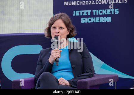 Juliane Seifert at the presentation of the European Championships in ...