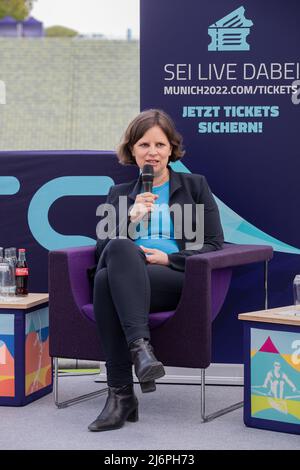 Juliane Seifert at the presentation of the European Championships in ...
