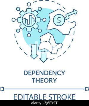 Dependency theory concept icon Stock Vector Image & Art - Alamy