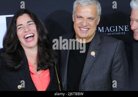 Sandra Ripert and Eric Ripert attends and "We Feed People' screening at ...