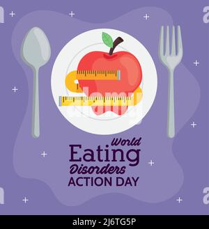 eating disorders day lettering Stock Vector Image & Art - Alamy