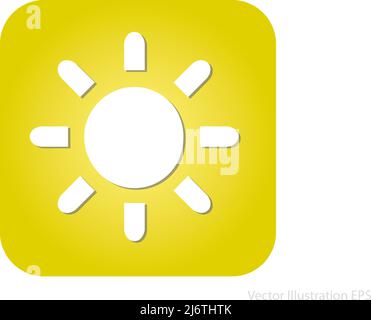 icon of the sun as examples of renewable energies to stop climate ...