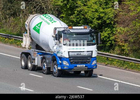 DAF CF lorry cement mixer owned by Carryduff Building Supplies Stock ...