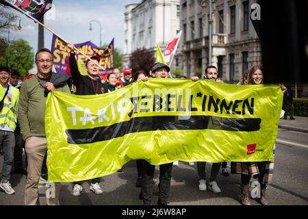 Demonstration of the Verdi Youth. On May 4, 2022 educators gathered in ...