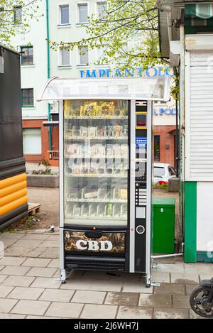 Szczecin, Poland a CBD vending machine Stock Photo - Alamy
