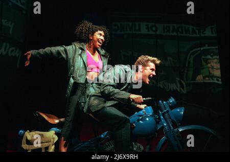 Veronica Hart (Candy), Dean Collinson (Amos) in WHISTLE DOWN THE WIND ...