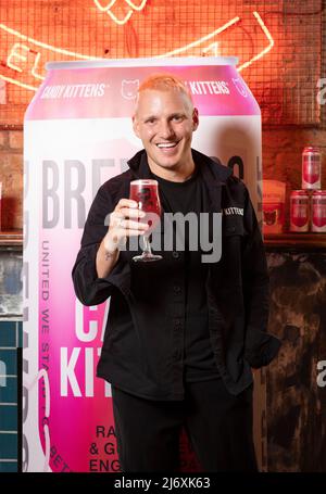 EDITORIAL USE ONLY Jamie Laing, founder of Candy Kittens, arrives at ...