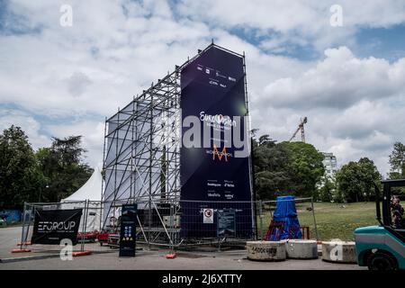 Eurovision song festival in Turin Stock Photo - Alamy