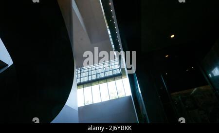 Grand Staircase, view from concourse level, National Museum of African ...