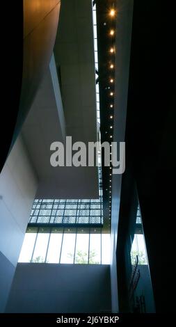 Grand Staircase, view from concourse level, National Museum of African ...