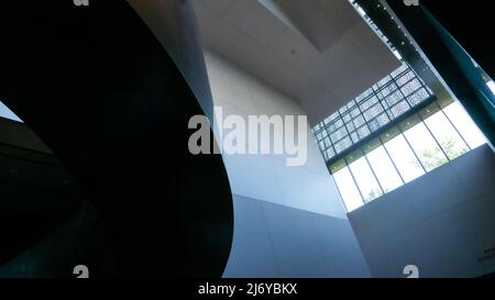 Grand Staircase, view from concourse level, National Museum of African ...