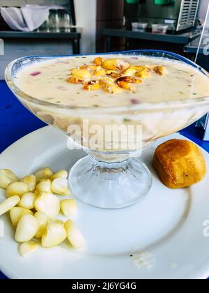 Leche de Tigre - Tiger milk, a dish of Peruvian ceviche Stock Photo - Alamy