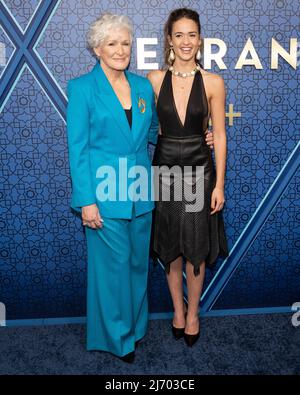 Glenn Close and Niv Sultan Stock Photo - Alamy