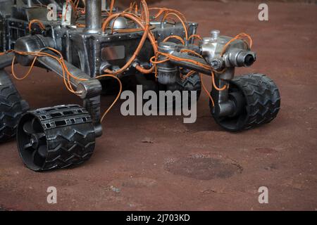 Mars rover exploration spirit opportunity close up Stock Photo - Alamy