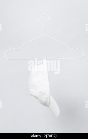 Gray Baseball Cap on White Background Stock Photo - Alamy