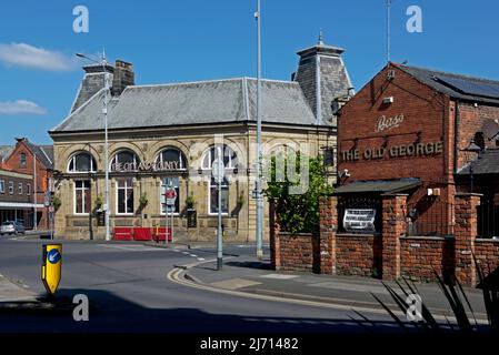 Town centre, Goole, East Yorkshire, England UK Stock Photo - Alamy