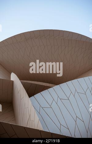 National Museum of Qatar, designed by French architect Jean Nouvel ...