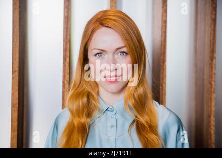 05 May 2022, Berlin: Esther Roling, actress, participates in the Green ...