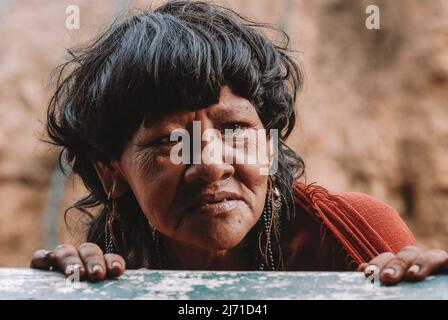 South America - Venezuela - Amazon. An Indian Yanoama Stock Photo - Alamy