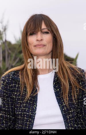 Caroline de Maigret poses before Chanel Spring-Summer 2021 fashion ...