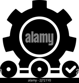Supplier flat icon. Simple sign from procurement process collection. Creative Supplier icon ...